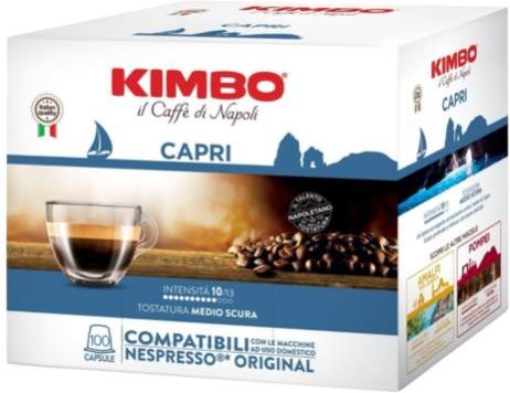 Kapsułki do ekspresów Kimbo Campania Kimbo Capri Nespresso 100szt ...