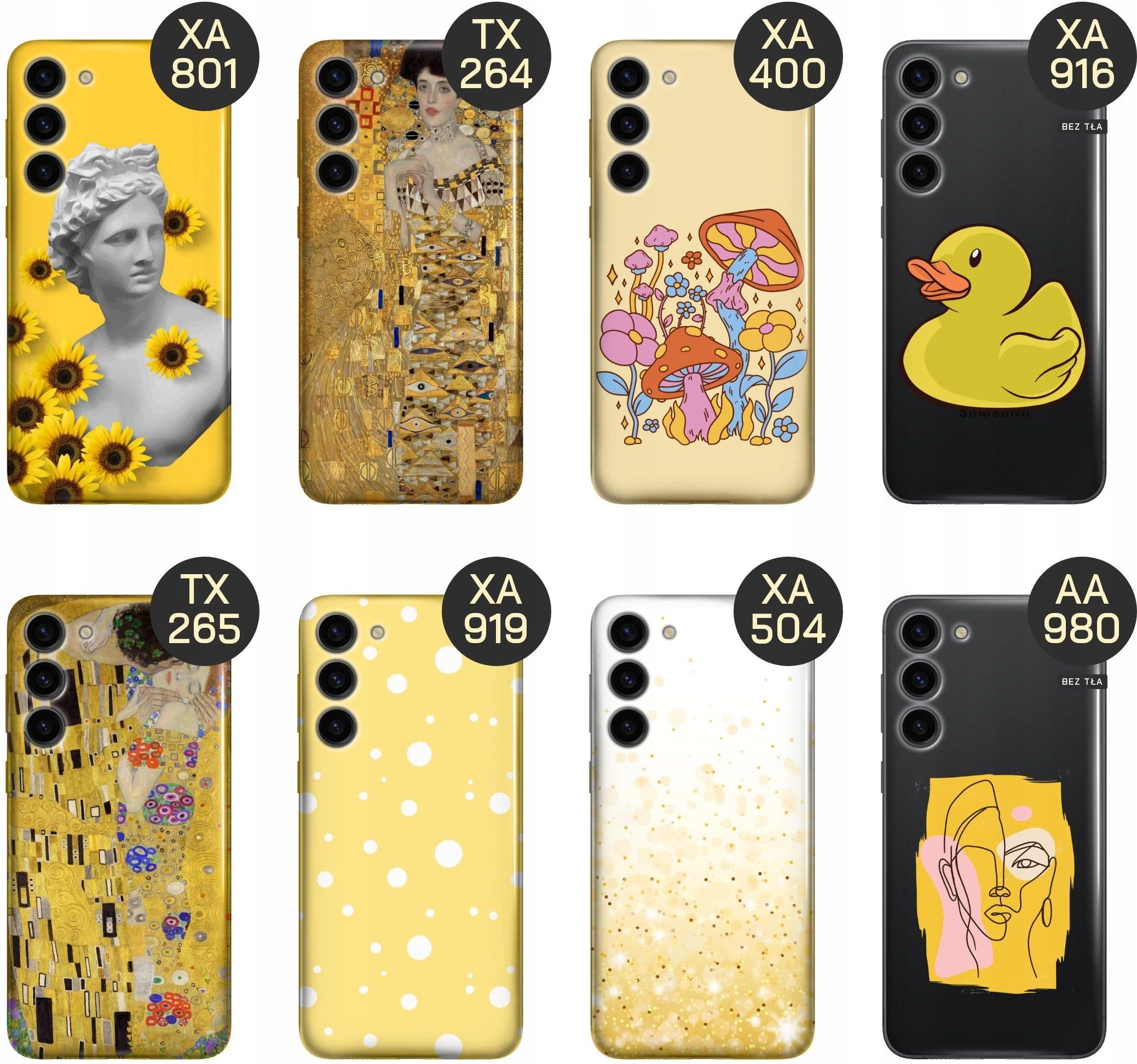Hello Case Etui Do Samsung Galaxy S23 Plus Żółte Yellow - Etui na ...