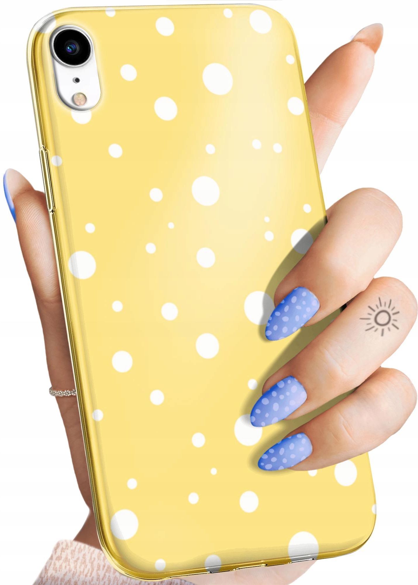 Hello Case Etui Do Iphone Xr Kropki Grochy Bokeh Dots - Etui na telefon ...
