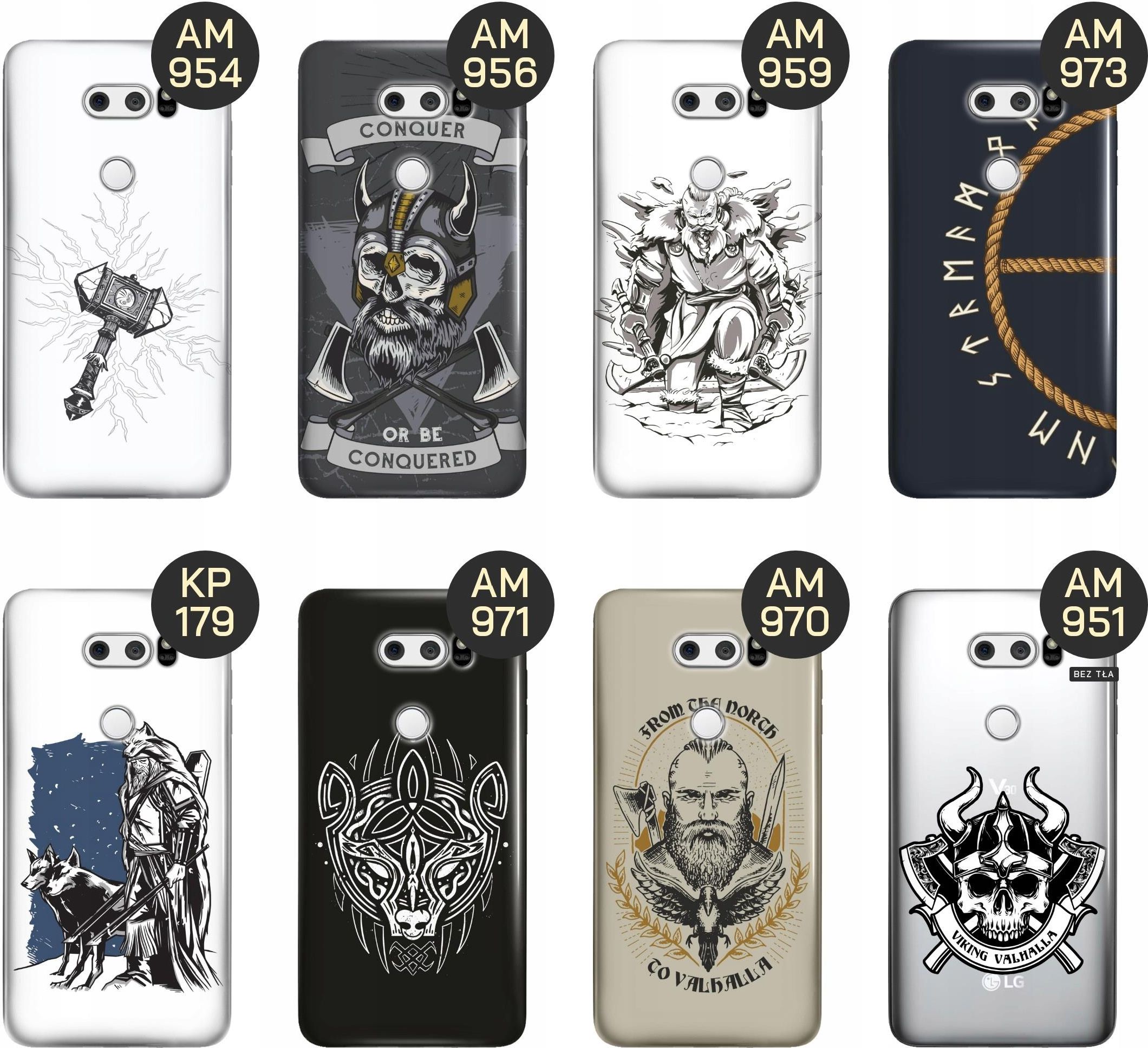 Hello Case Etui Do Lg V30 Wikingowie Viking Runy Odyn - Etui na telefon ...