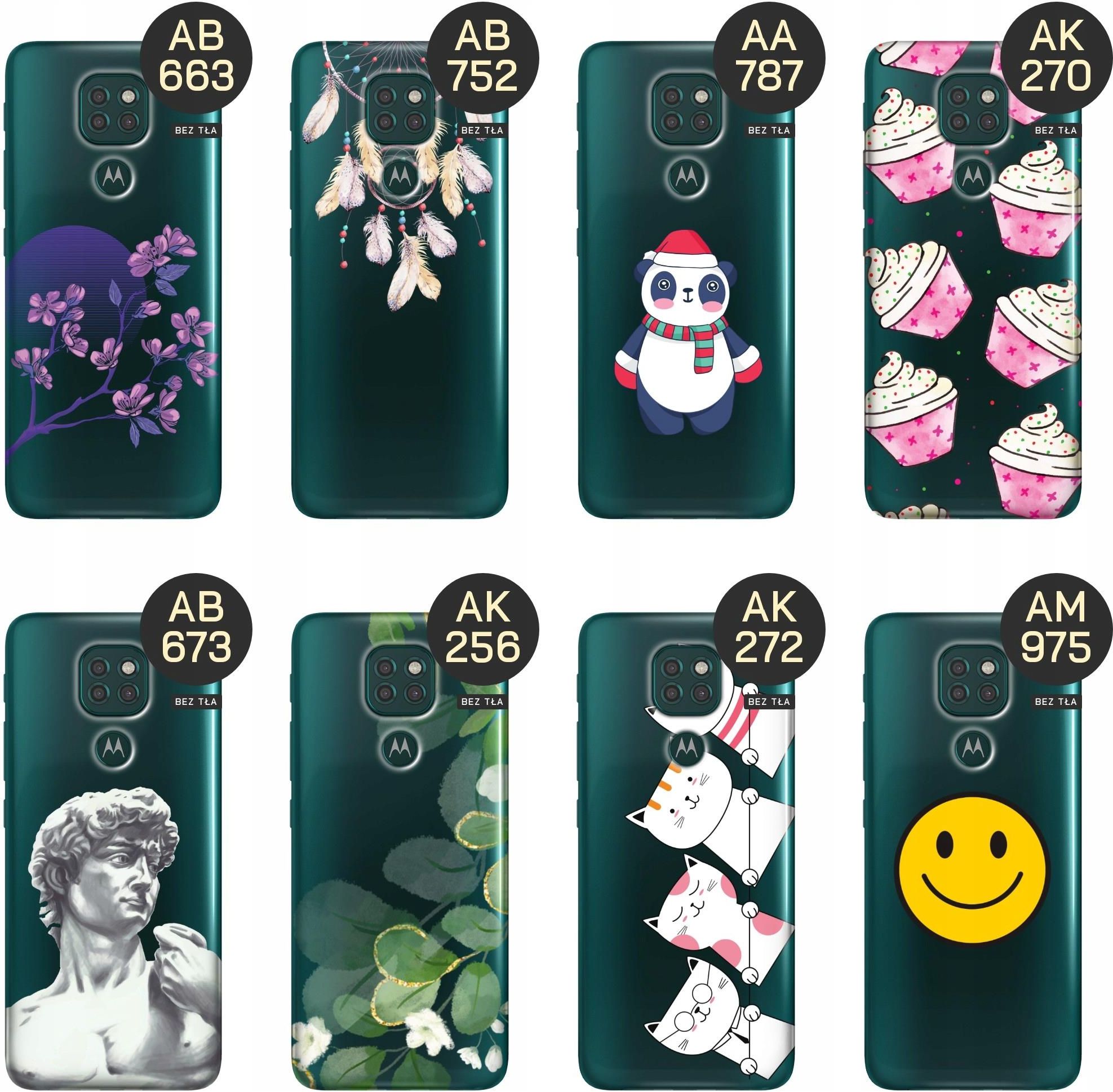 Hello Case Etui Do Motorola Moto E7 Plus Bez Tła Guma - Etui na telefon ...