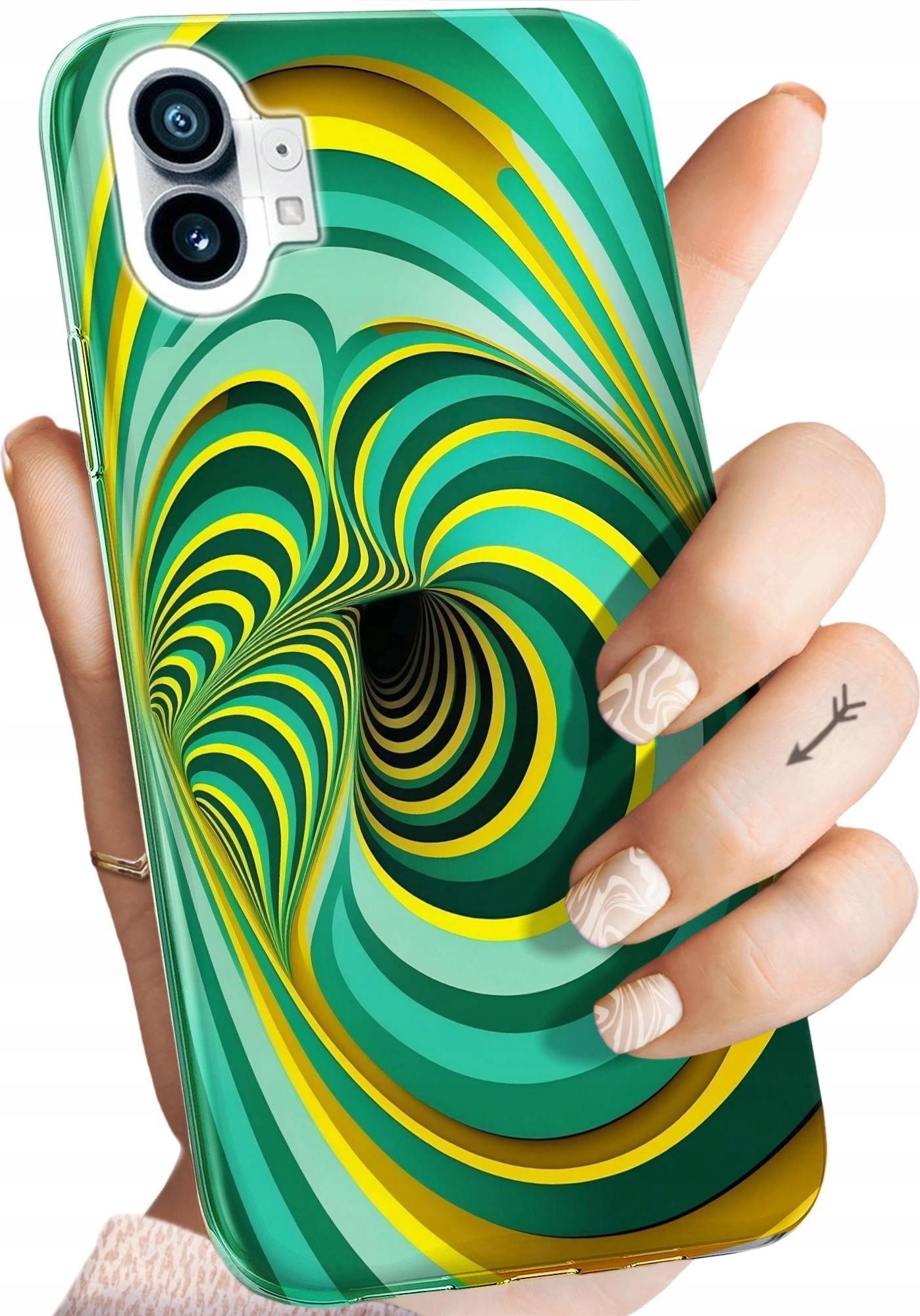 Hello Case Etui Do Nothing Phone 1 Iluzja Optyczna - Etui na telefon ...