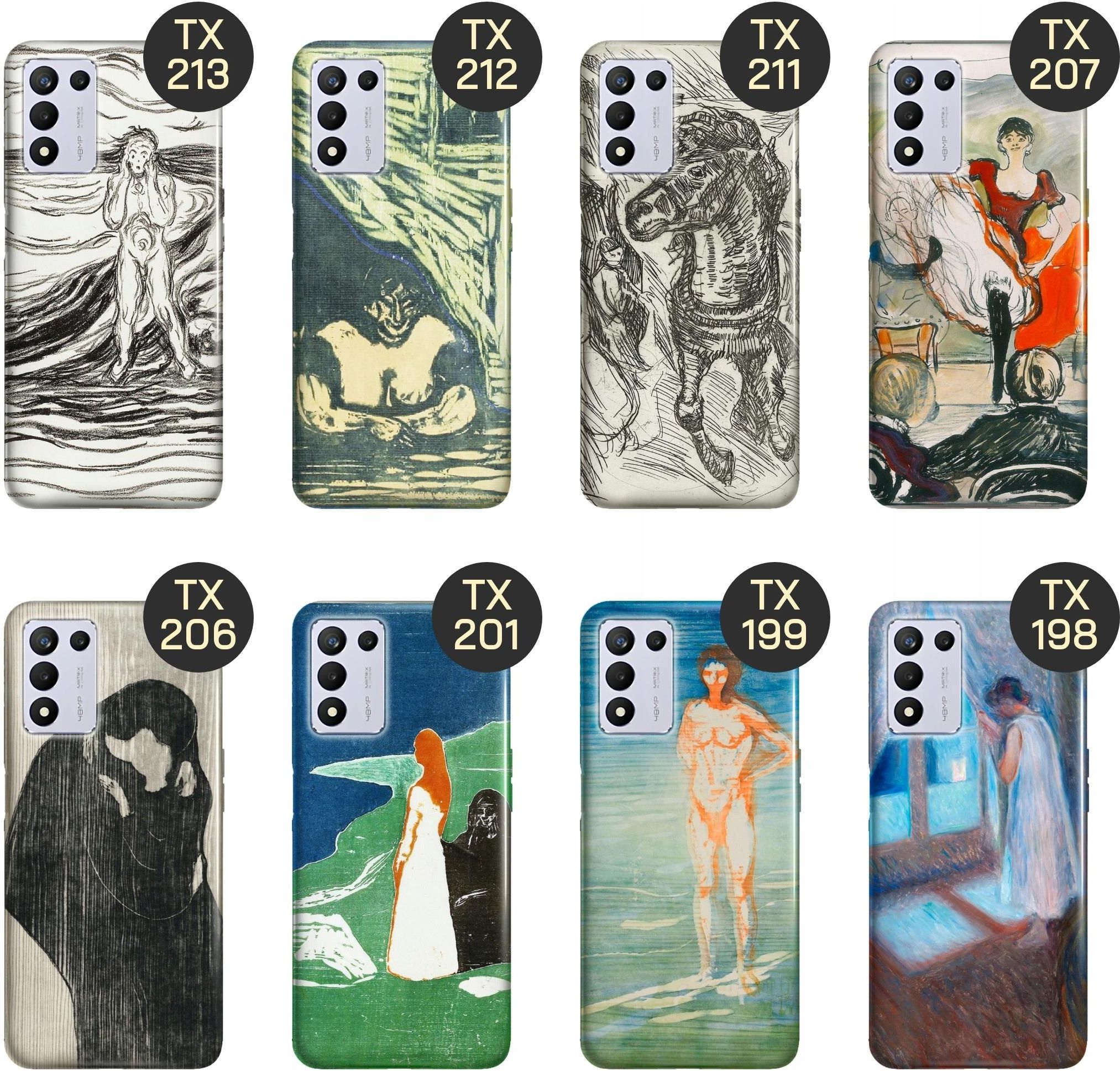 Hello Case Etui Do Realme 9 Se Edvard Munch Obudowa - Etui na telefon ...