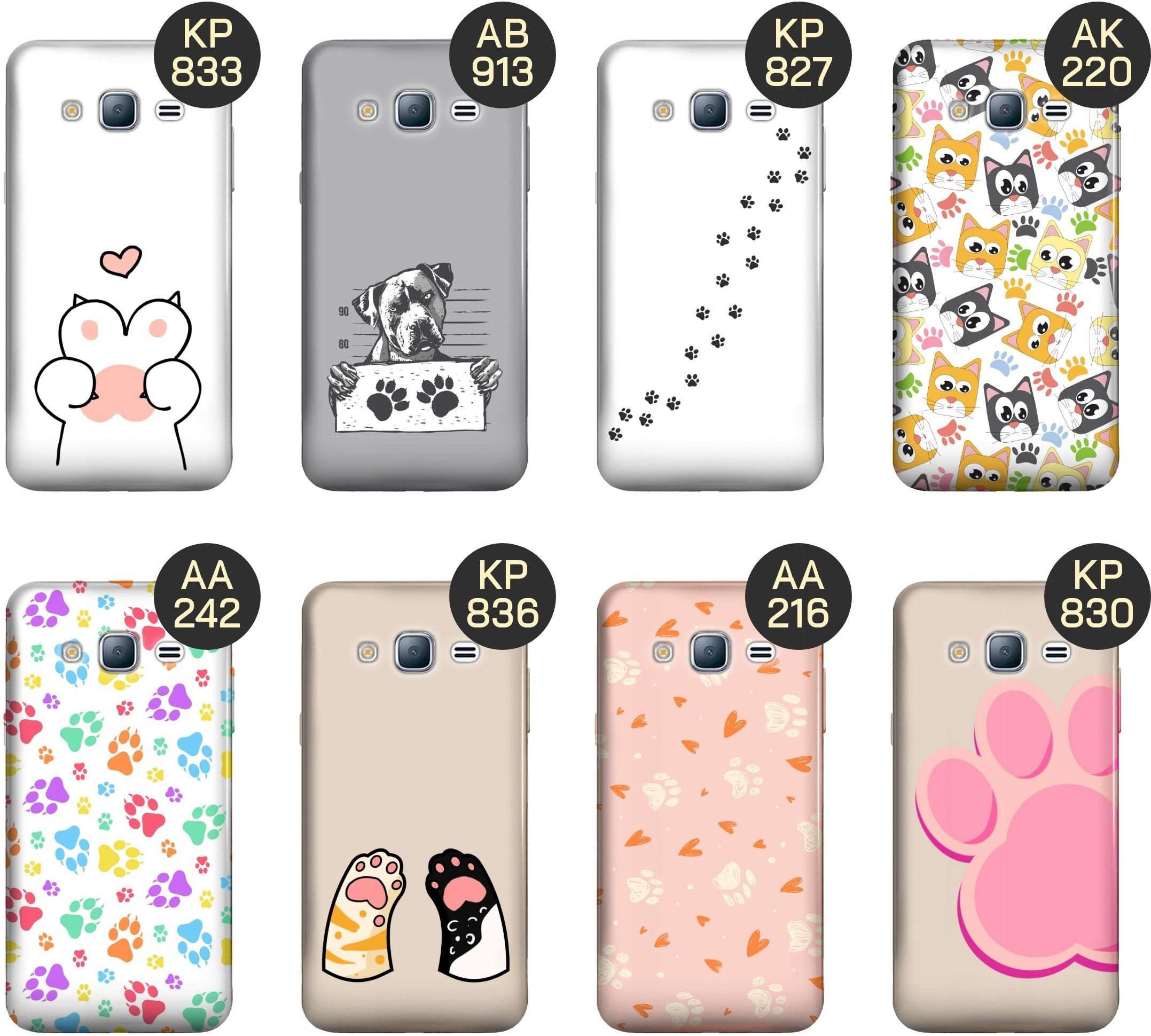 Hello Case Etui Do Samsung Galaxy J3 2016 Łapki Ślady - Etui na telefon ...