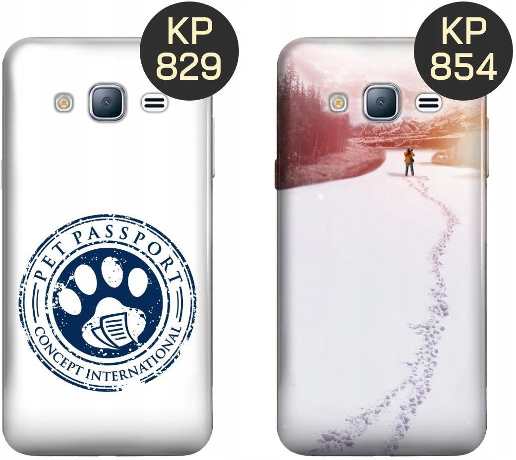 Hello Case Etui Do Samsung Galaxy J3 2016 Łapki Ślady - Etui na telefon ...