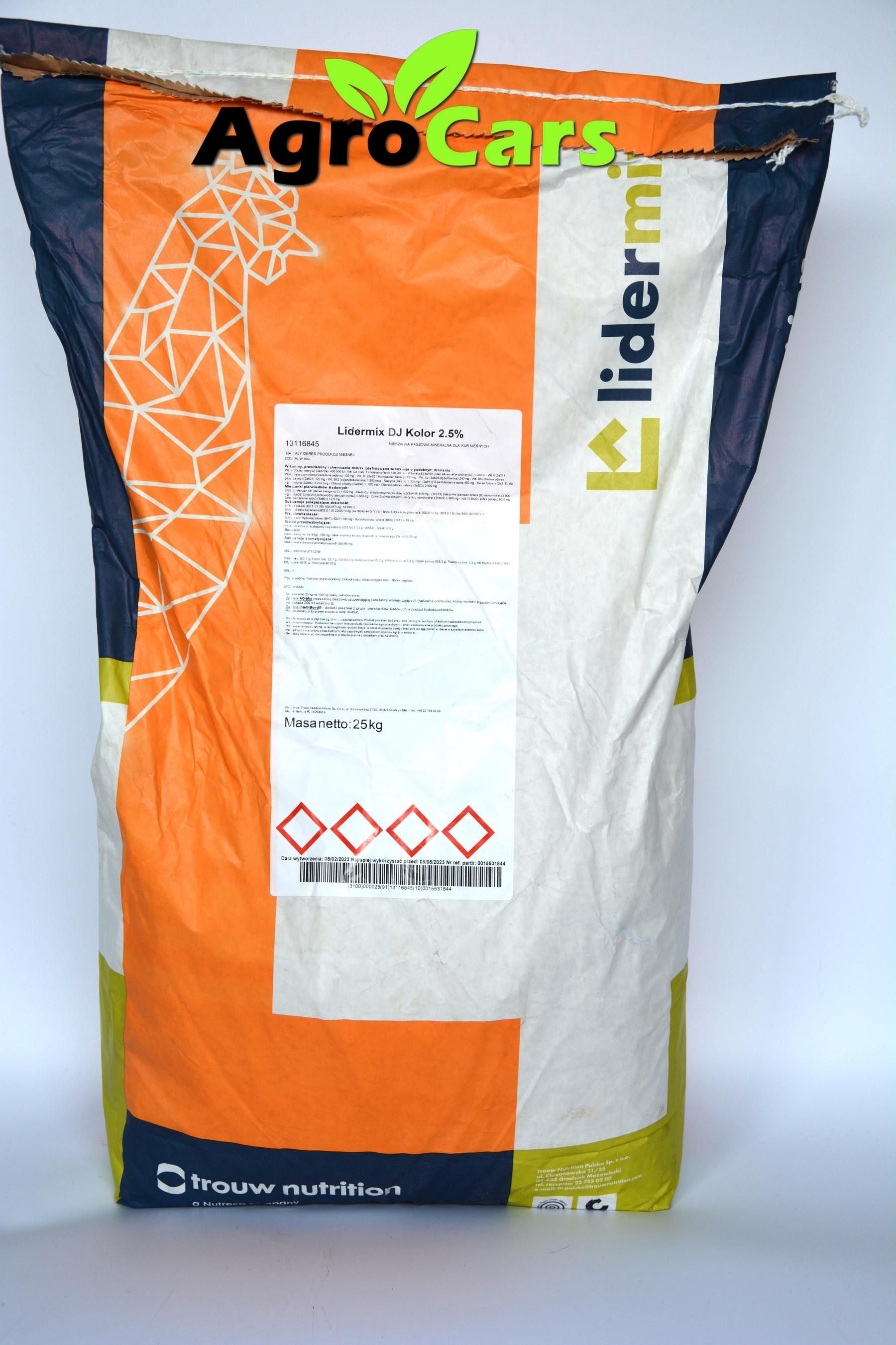 Lidermix Dj Kol 2,5% 25Kg - ceny i opinie - Ceneo.pl