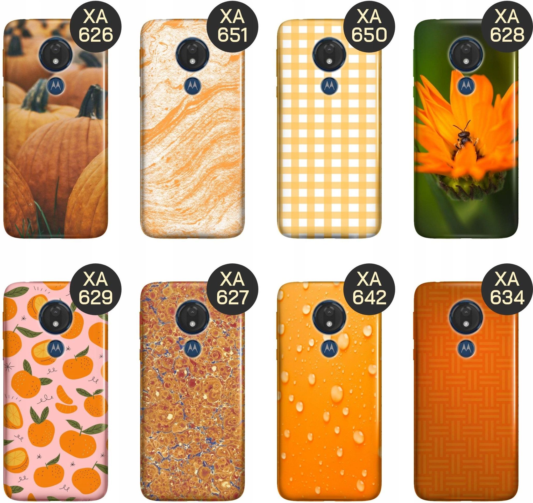 Hello Case Etui Do Motorola Moto G7 Power Pomarańczowe - Etui na ...