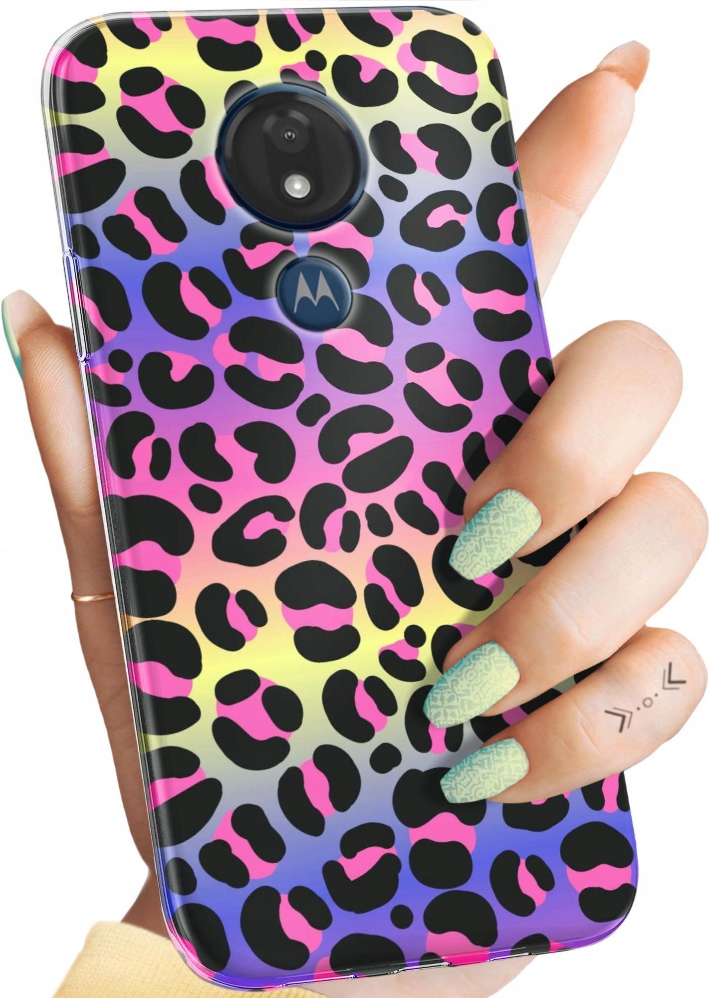 Hello Case Etui Do Motorola Moto G7 Power Kolorowe Guma - Etui na ...