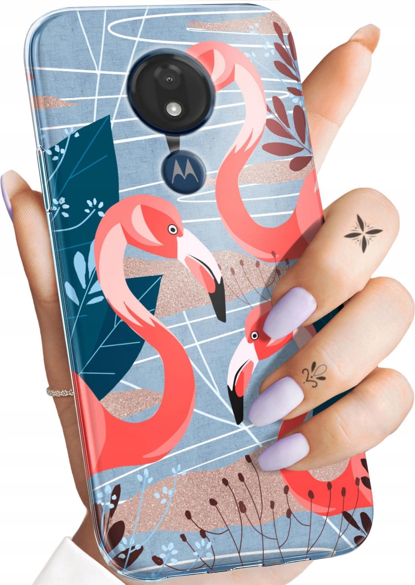 Hello Case Etui Do Motorola Moto G7 Power Flaming Guma - Etui na ...