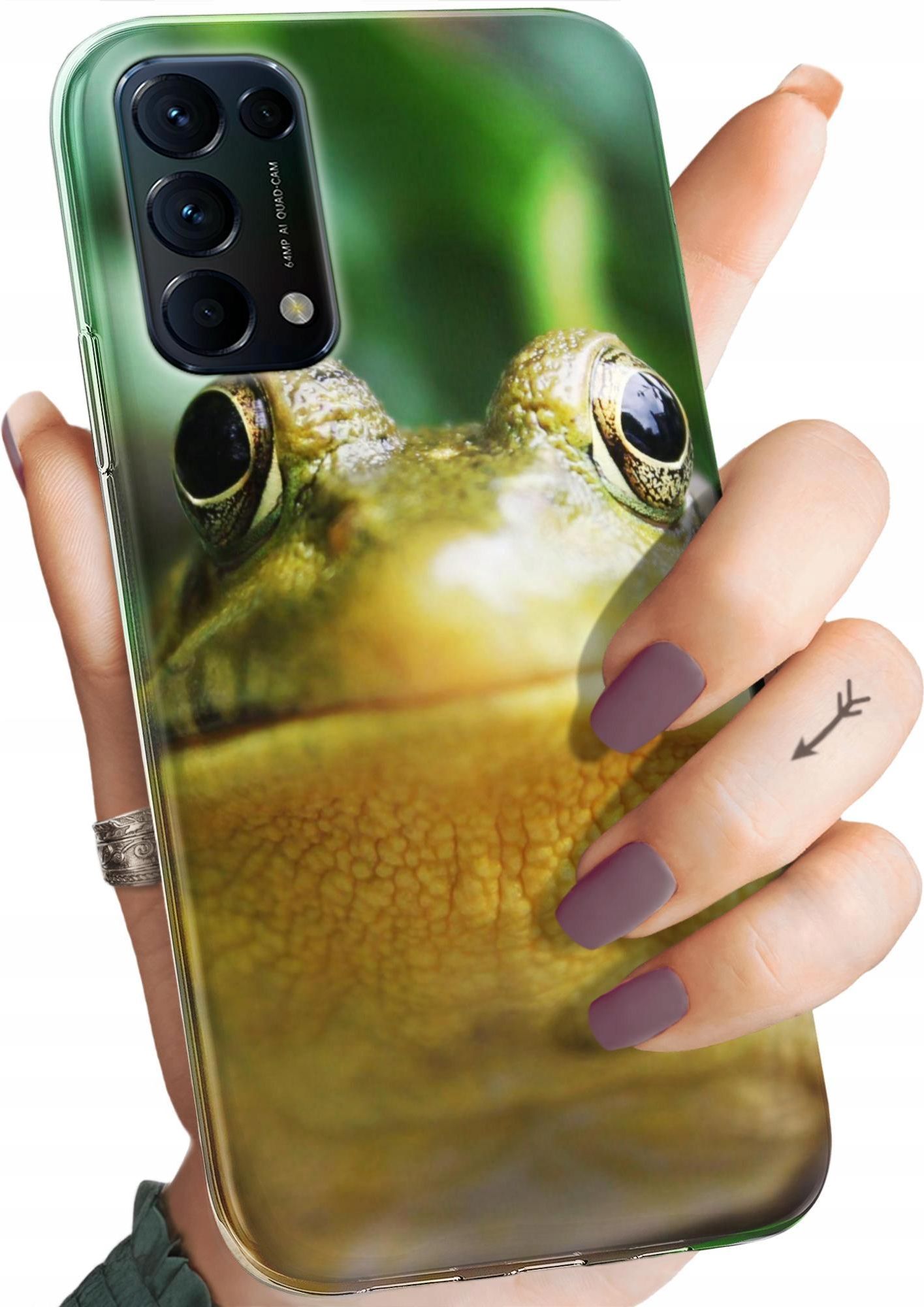 Hello Case Etui Do Oppo Reno 5 5G Żabka Żaba Frog Case - Etui na ...