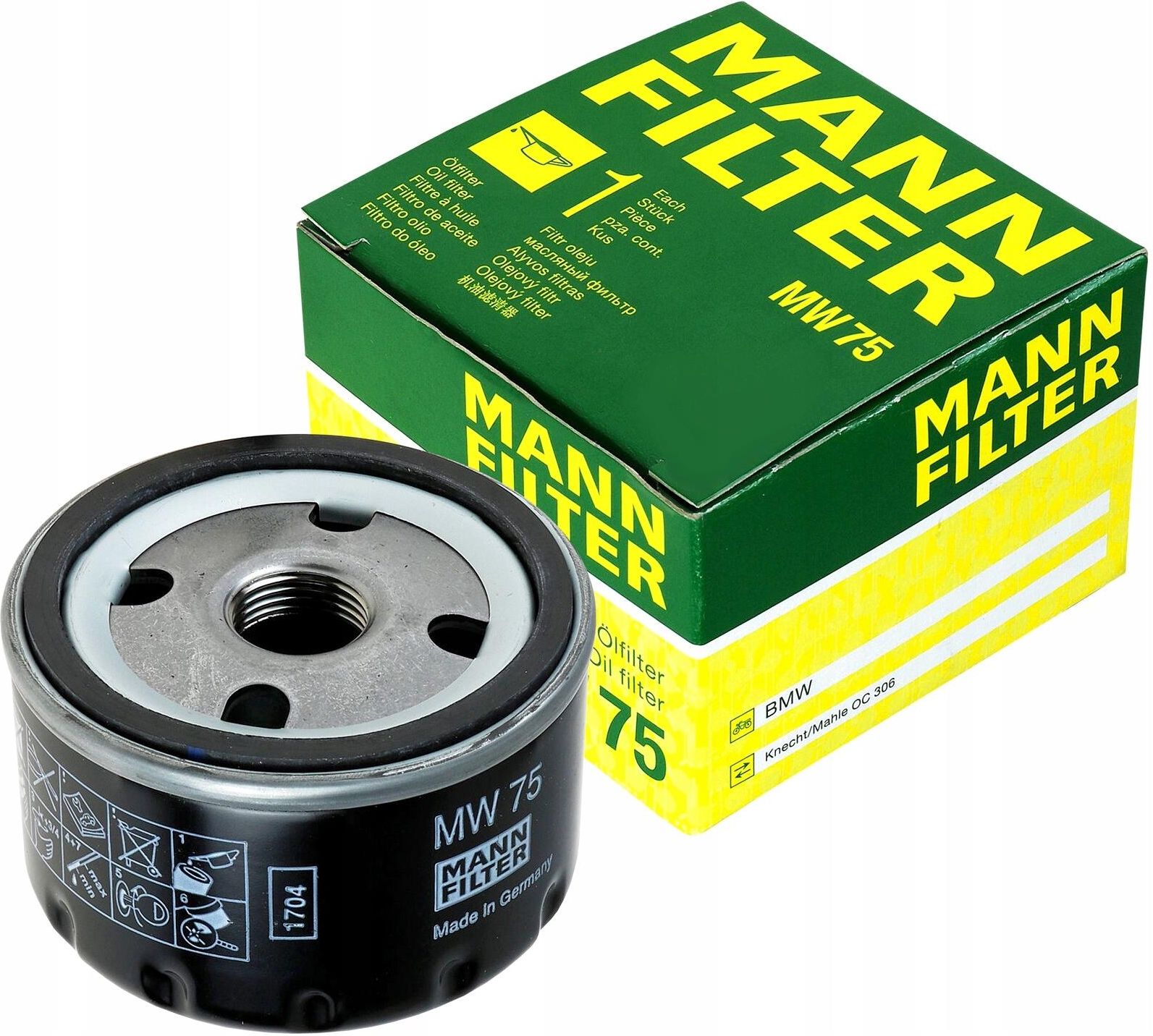 Mann-Filter Bmw R 1200Gs Filtr Oleju Mann Filter Mw75 - opinie i ceny ...