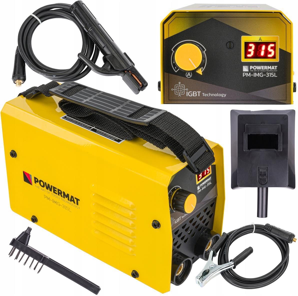 Spawarka Spawarka inwertorowa MMA Powermat PM-IMG-315L zestaw - Opinie ...