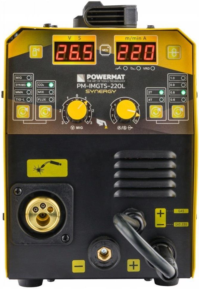 Spawarka Migomat spawarka inwertorowa 220A Powermat PM-IMGTS-220L duży ...