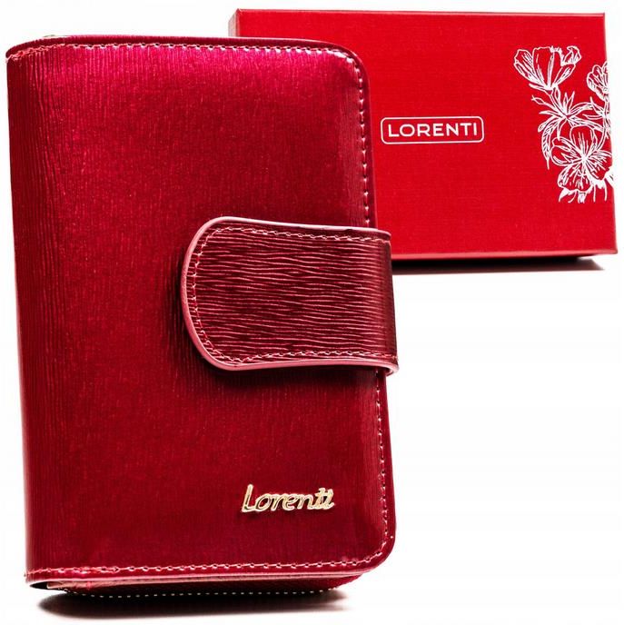 Portfel skórzany Lorenti 76115-SH-RFID-8 czerwony - Ceny i opinie ...