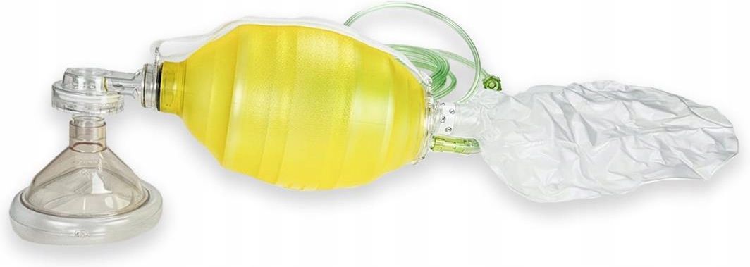 Resuscytator Laerdal Adult BAG II PVC dla dorosłych z maską nr 5 ...