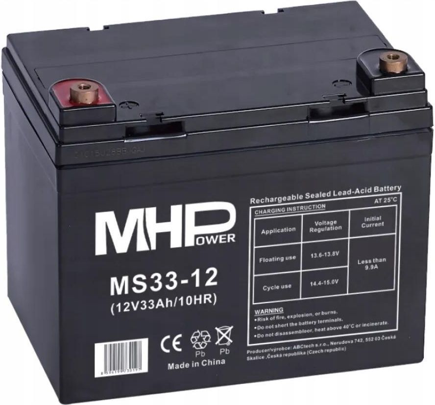Carspa Mhpower Vrla Agm 12V/33Ah Ms3312 - Opinie i ceny na Ceneo.pl