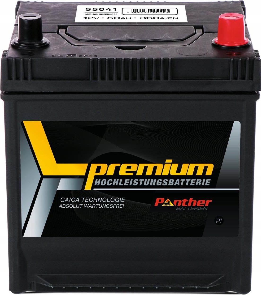 Panther Batterien Premium 550 41 12V 50Ah 360A P+ - Opinie i ceny na ...