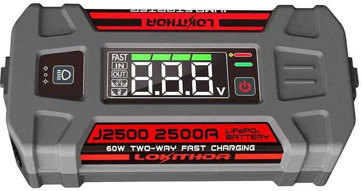 Lokithor Akumulator/Jump Starter , Litowy 2500A 12V 55Wh Rc054527 ...