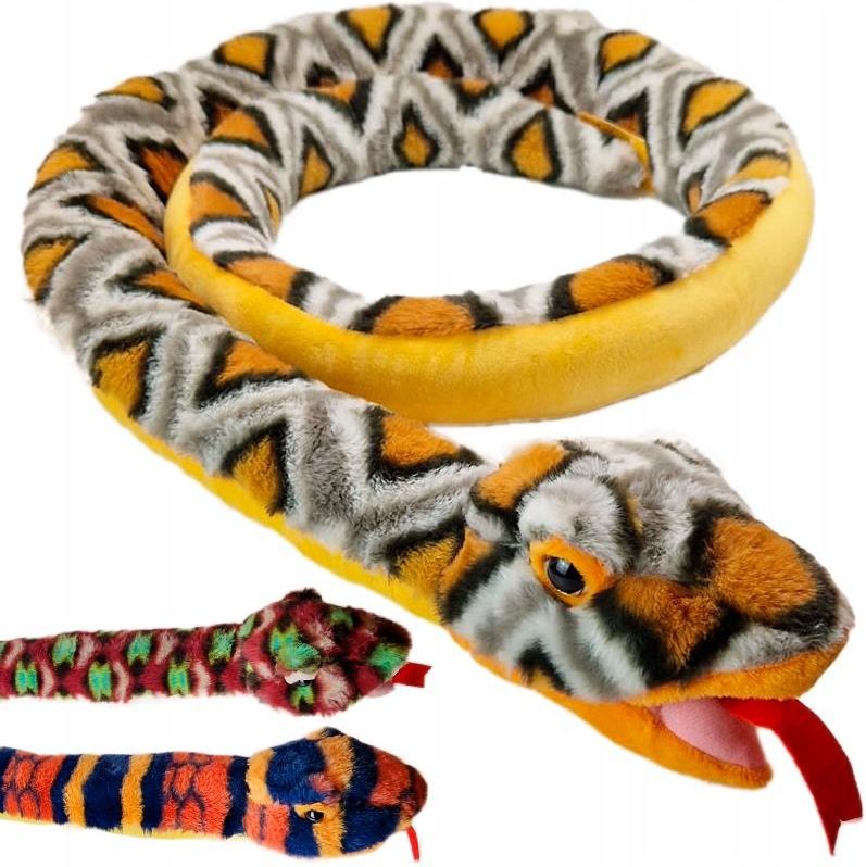 Stawscy Pluszowy Wąż Maskotka Boa Pluszak 120Cm - Ceny i opinie - Ceneo.pl