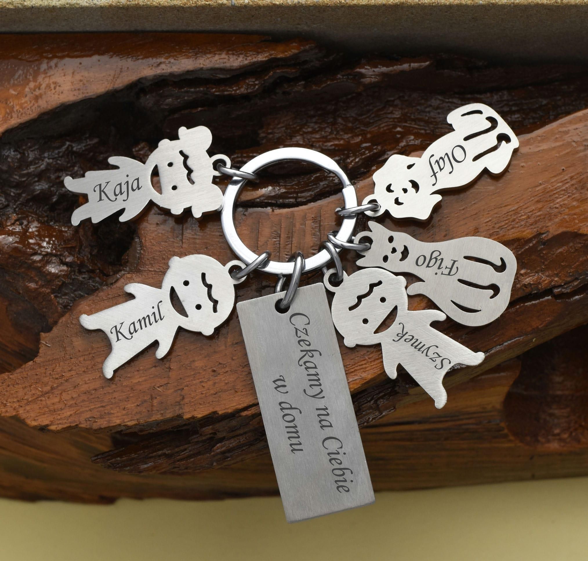 Rodzina Brelok Do Kluczy Personalizowany - Breloki - Ceny i opinie ...