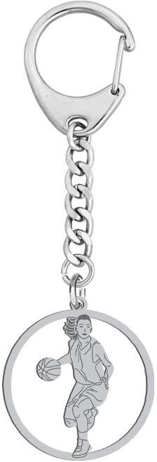 Brelok Srebrny Koszykarka Koszykówka Grawer - Breloki - Ceny i opinie ...