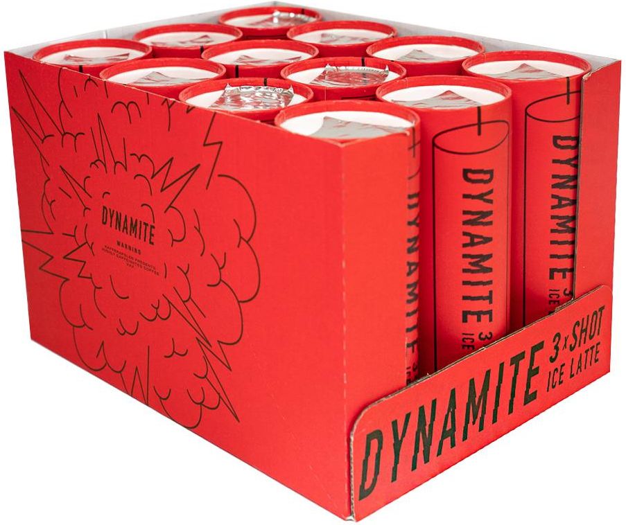 Kawa Kaffekapslen Dynamite Ice Latte 12x230ml - Ceny i opinie - Ceneo.pl