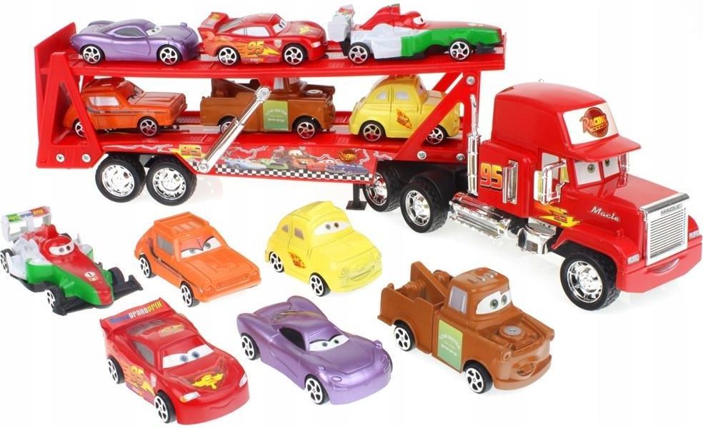Disney Auta Cars Zygzak Maniek I Reszta Ekipy Otwierany Długi 50Cm ...