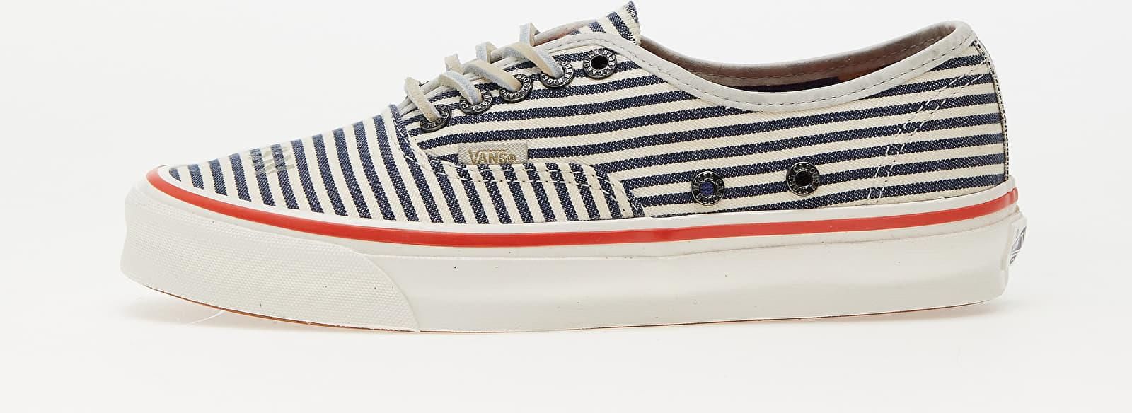 Vans Vault x Nigel Cabourn Authentic LX Stripes Navy - Ceny i opinie ...