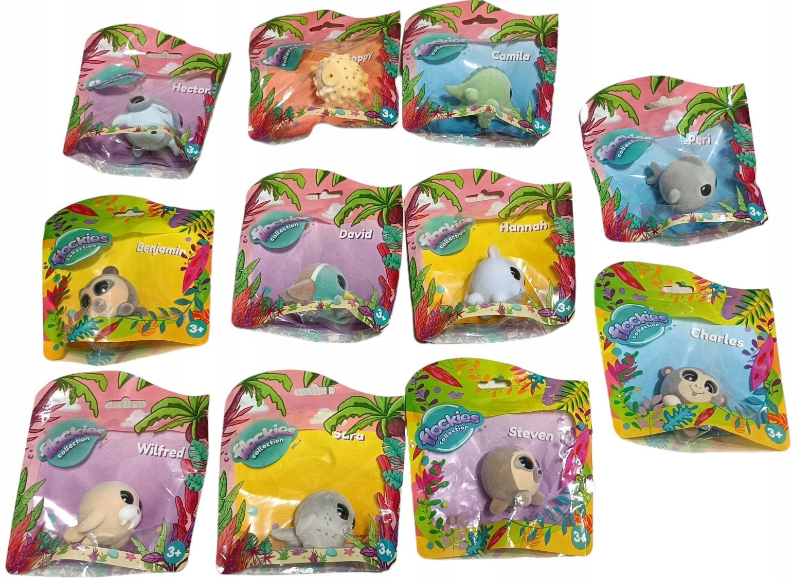 Tm Toys Flockies Figurki Zestaw 4Szt. Do Wyboru Hector Poppy Camila ...