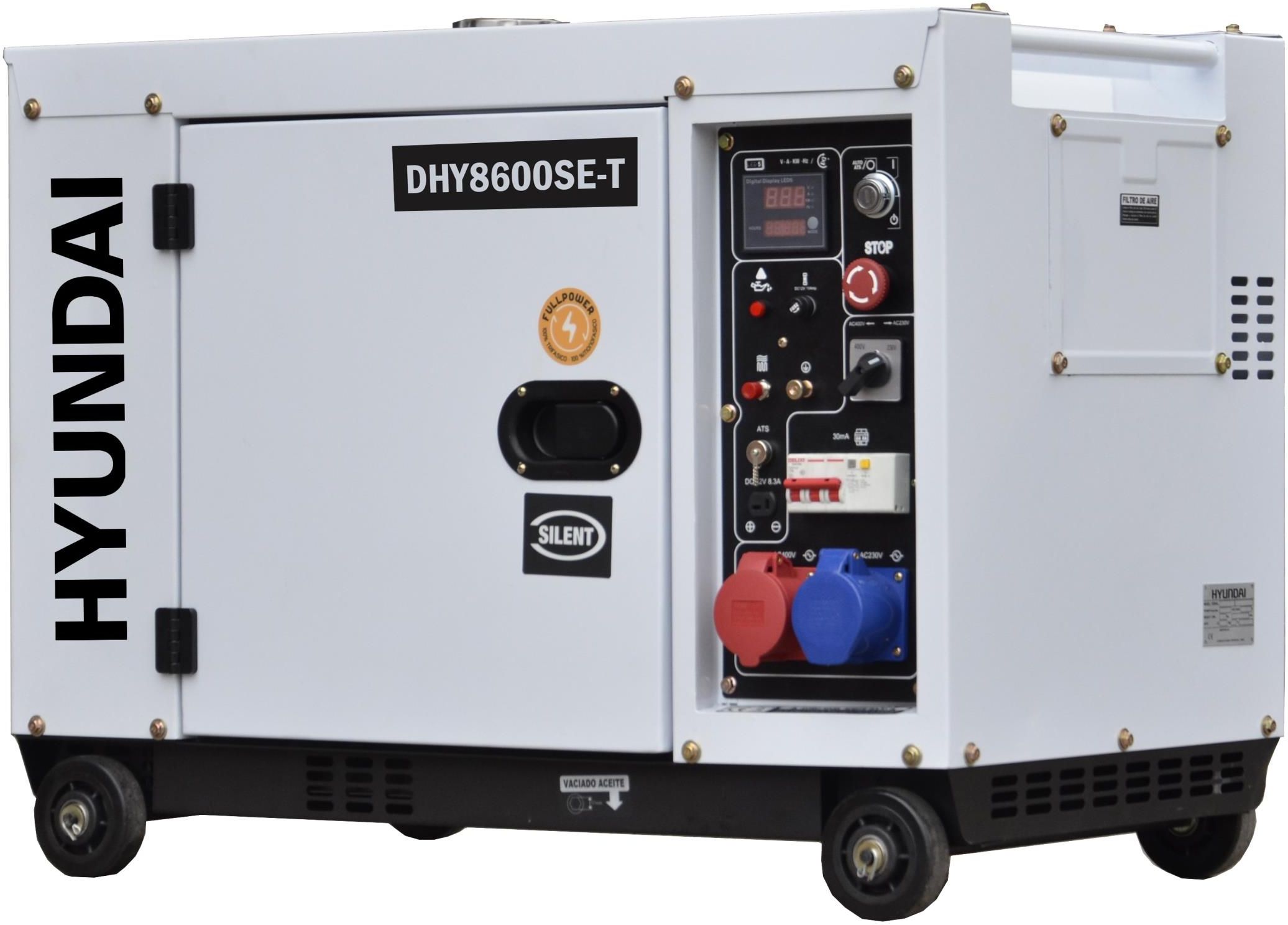 Generator prądu Hyundai Avr Diesel 6.0kW (DHY8600SETD) - Opinie i ceny ...