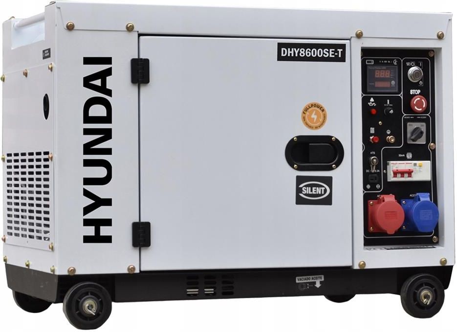 Generator prądu Hyundai Avr Diesel 6.0kW (DHY8600SETD) - Opinie i ceny ...