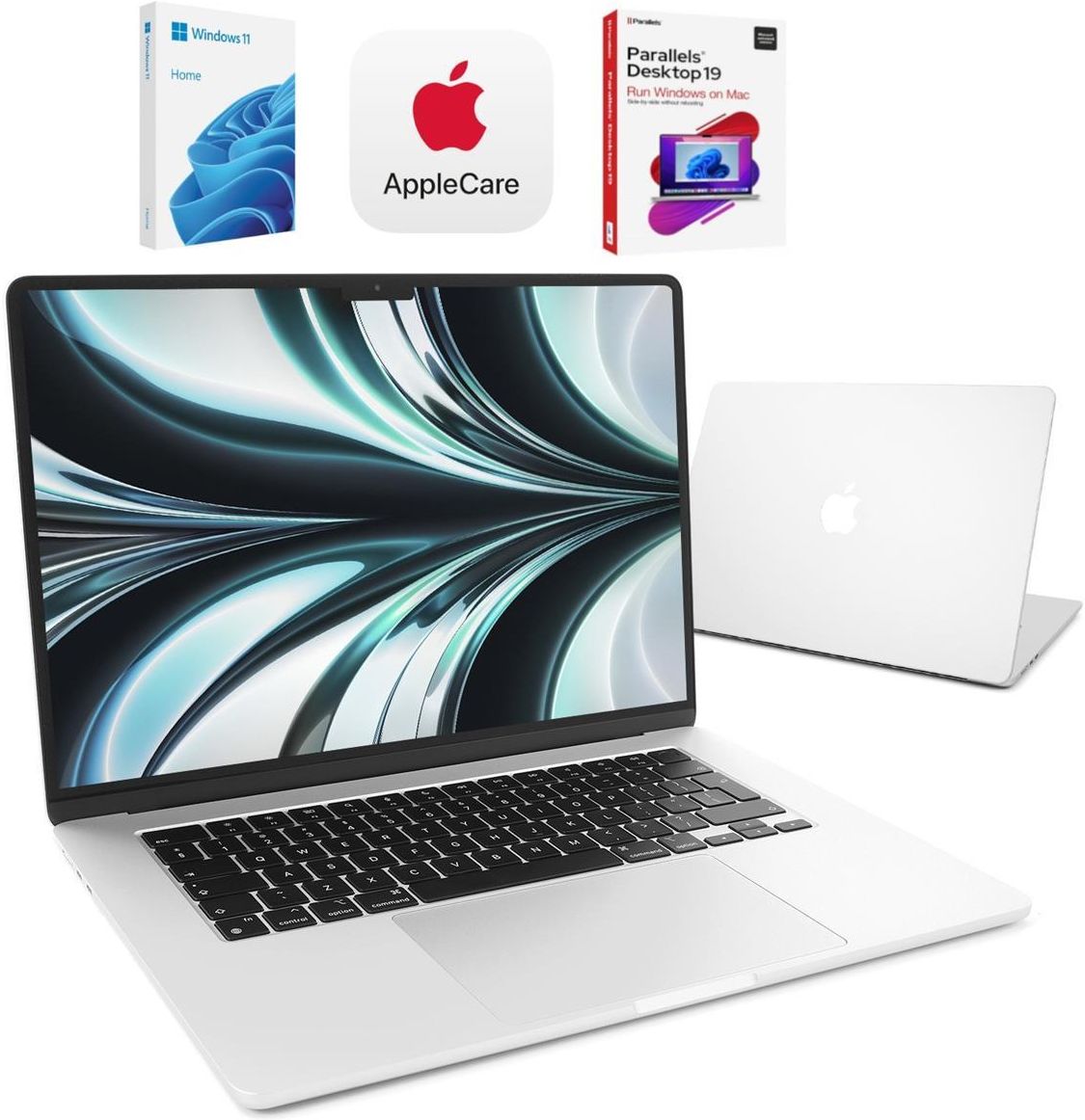 Apple MacBook Air - M2 15,3/8GB/256GB/MacOS + 36mies. AppleCare Parallells W (MQKR3ZEA+SGW12ZMA ...