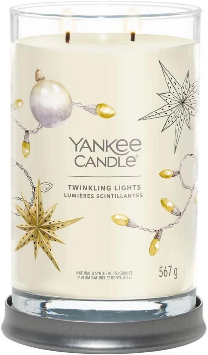 Yankee Candle Signature Twinkling Lights Tumbler 567g - Opinie i ...