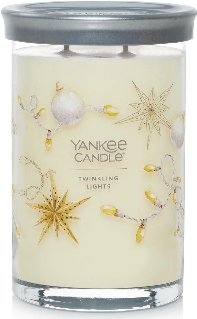 Yankee Candle Signature Twinkling Lights Tumbler 567g - Opinie i ...