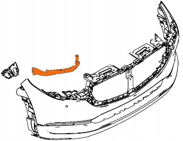 Zderzak do kupienia Mazda Ślizg Zderzaka Pod Lampę Przedni Prawy Cx-30 ...