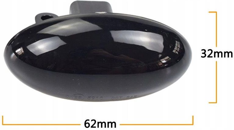 Kierunkowskaz Carrestt Kierunkowskazy Dynamiczne Led Peugeot 307 206 ...