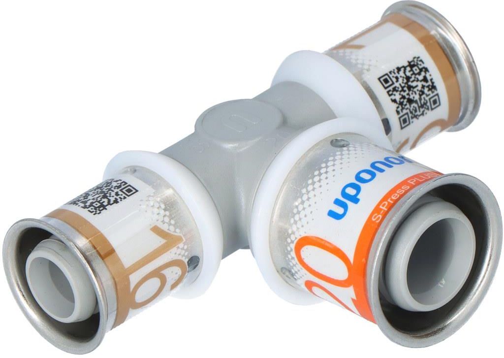 Uponor S-Press Plus Trójnik Redukcyjny Ppsu 16-20-16 - Opinie i ceny na Ceneo.pl