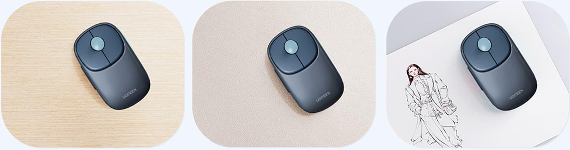 Mysz Ugreen FUN+ MU102 Niebieska (90538) - Opinie i ceny na Ceneo.pl