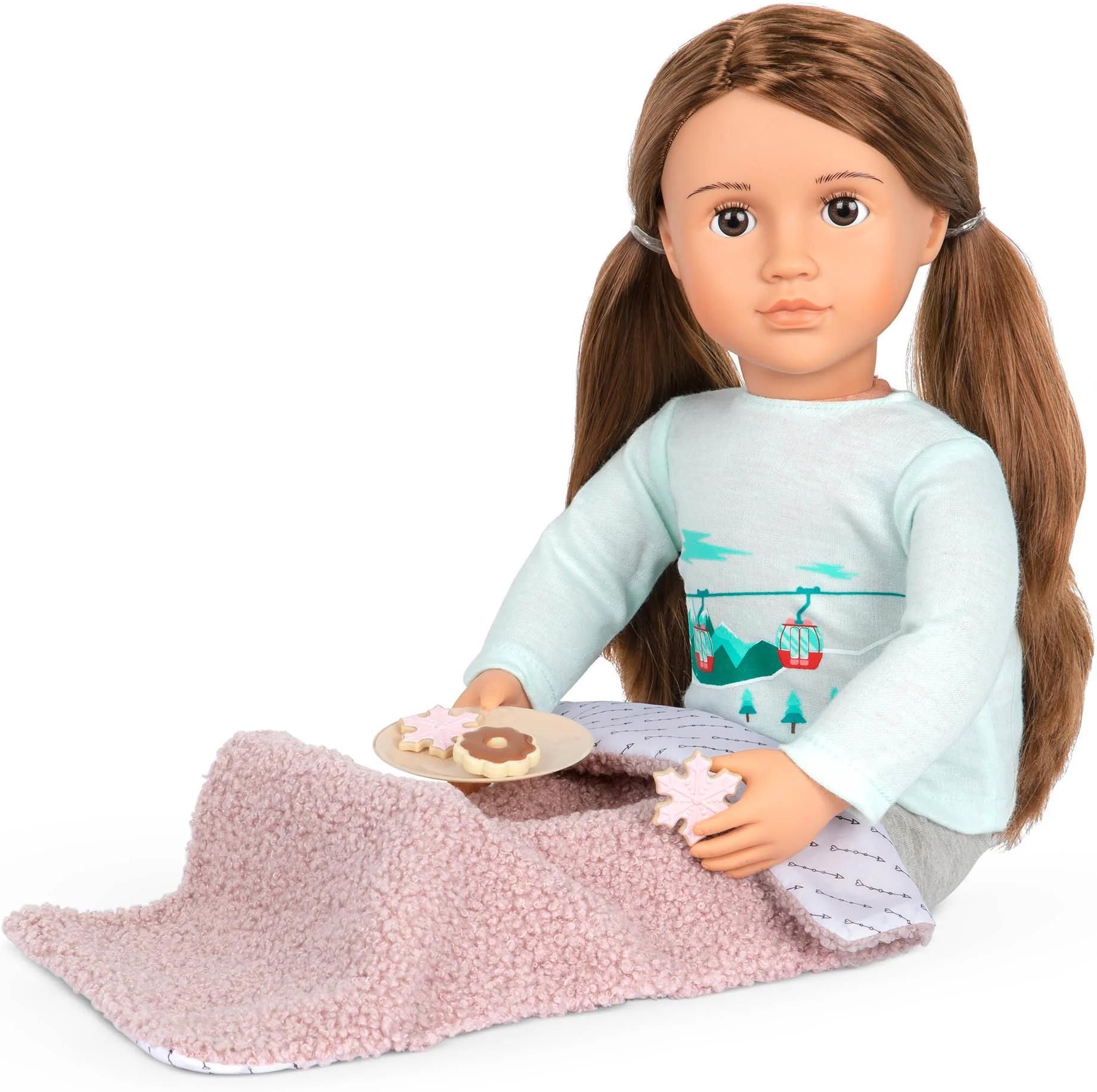 Lalka Our Generation Lalka Dla Dzieci Sandy W Stylizacji Zimowej 46Cm ...