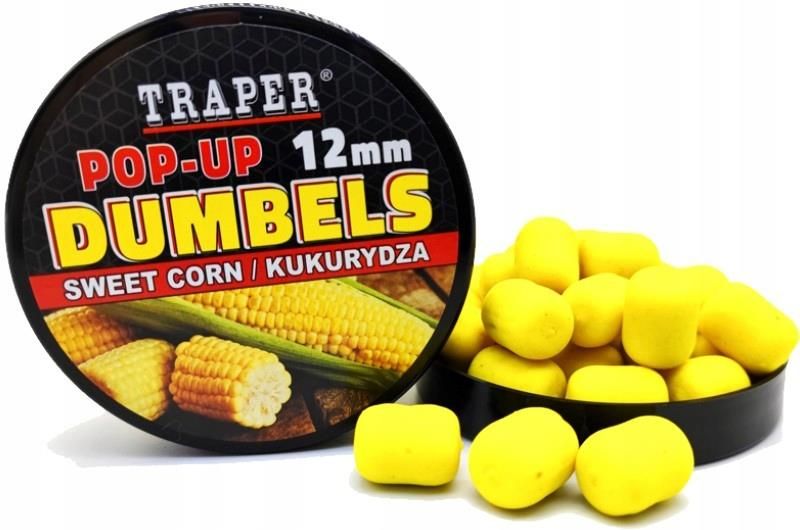 Traper Przynęta Dumbels Pop Up Kukurydza 12Mm Karp 4522 - Ceny i opinie - Ceneo.pl