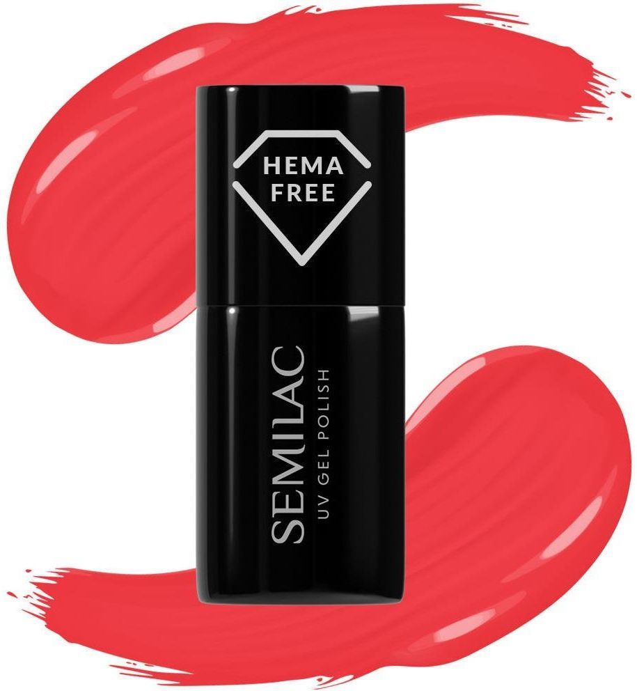 Semilac lakier hybrydowy 442 Trick or Pink 7ml Świecący w ciemonści ...