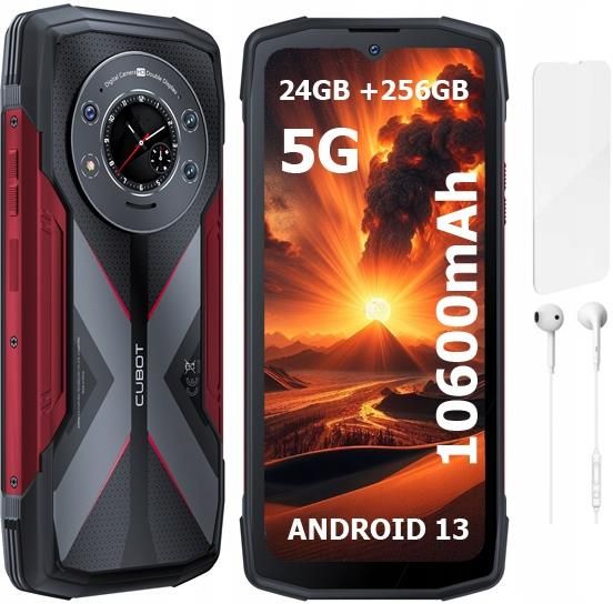 Cubot King Kong Star 12/256GB Czerwony - Cena, opinie na Ceneo.pl