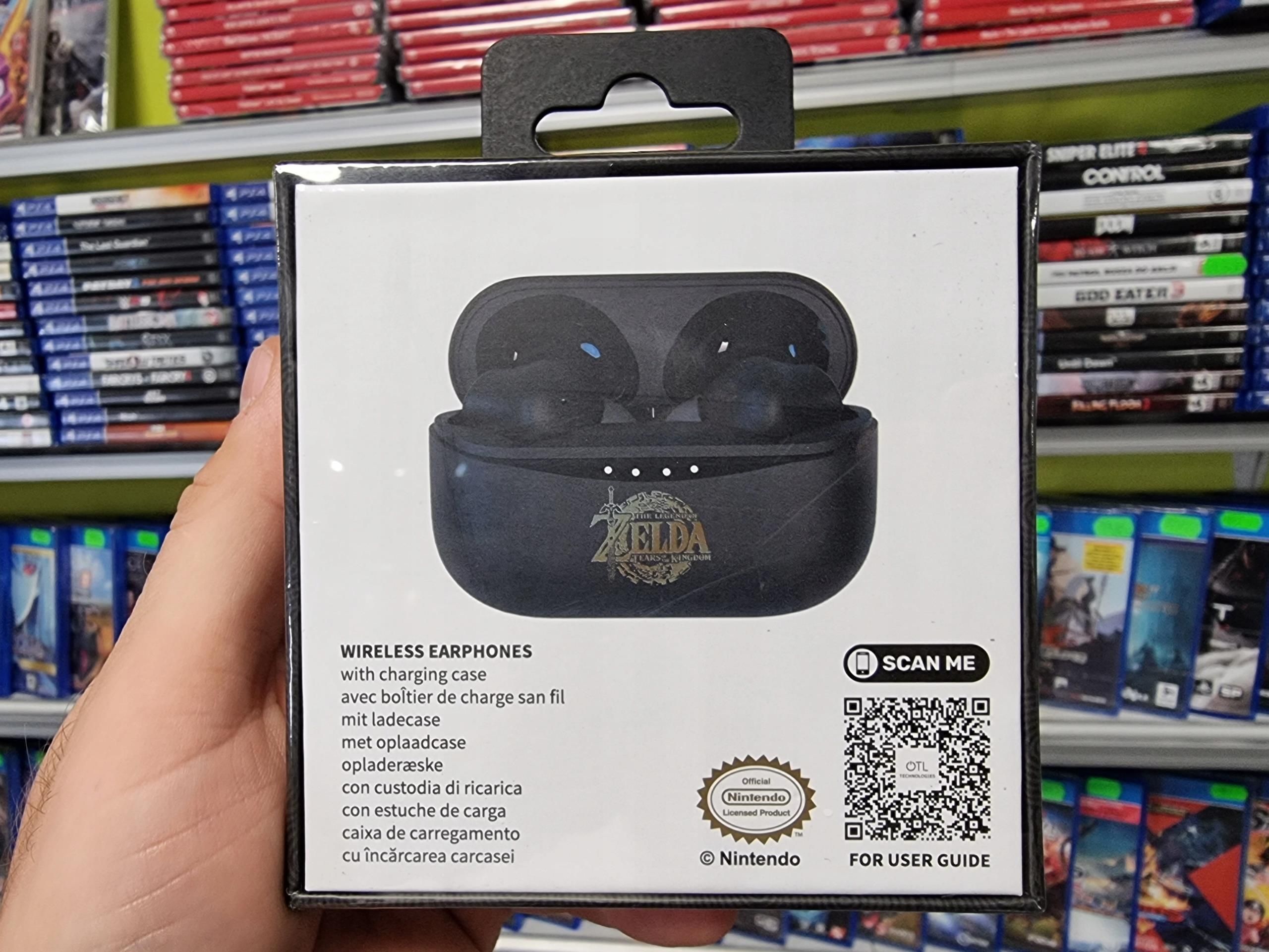 Słuchawki Otl Technologies Earbuds Zelda Tears Of The Kingdom Czarne ...