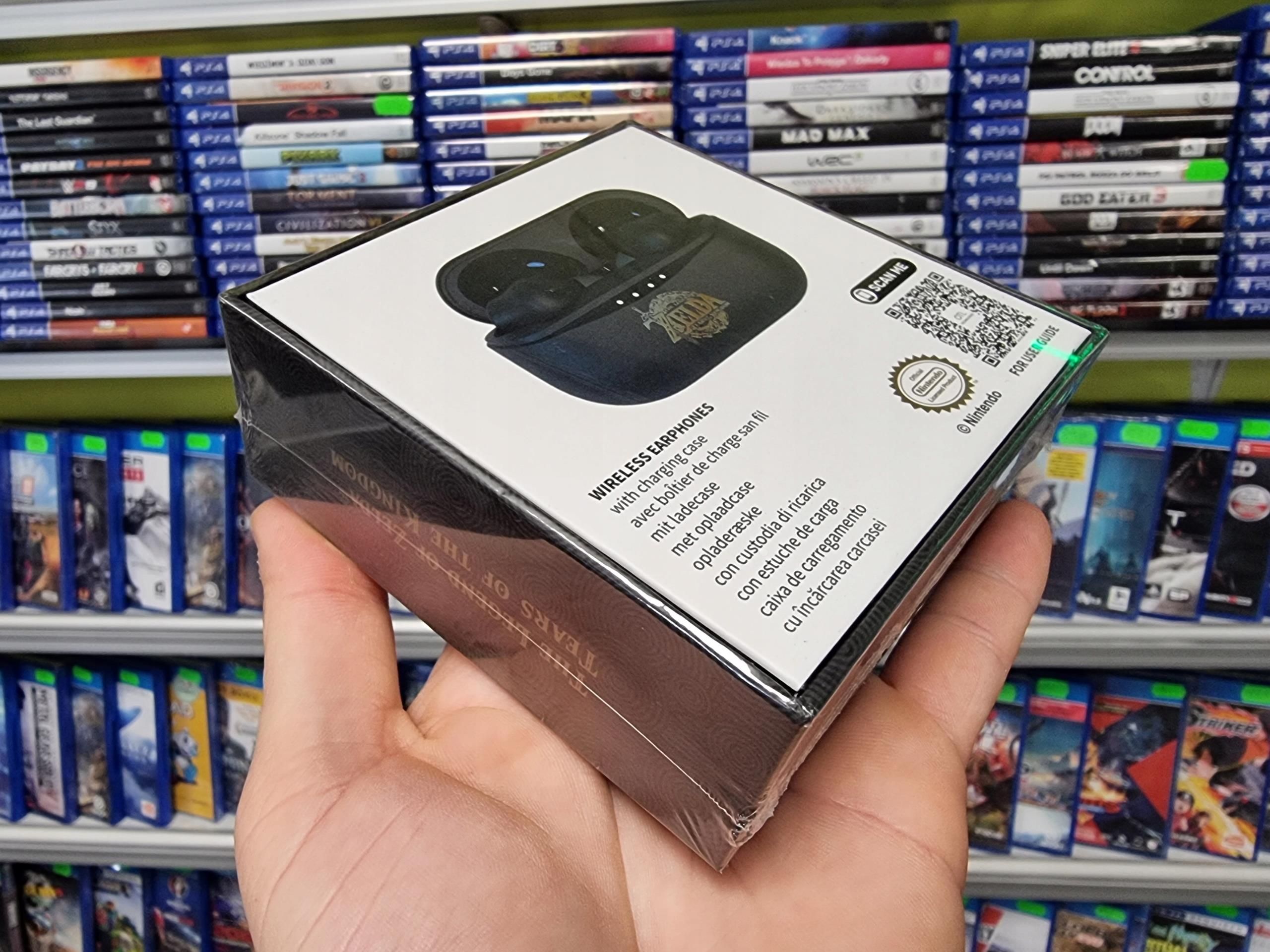 Słuchawki Otl Technologies Earbuds Zelda Tears Of The Kingdom Czarne ...