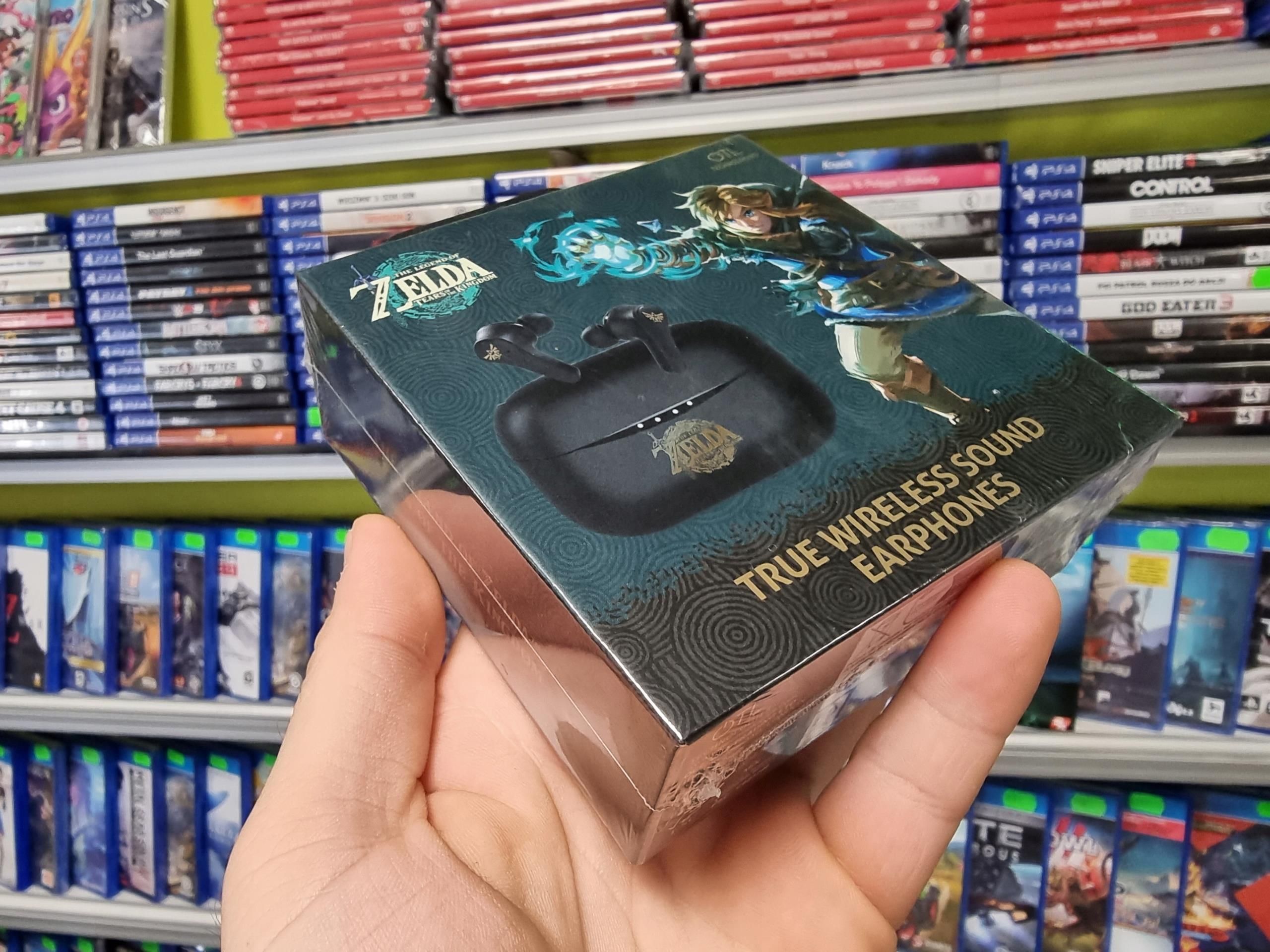 Słuchawki Otl Technologies Earbuds Zelda Tears Of The Kingdom Czarne ...