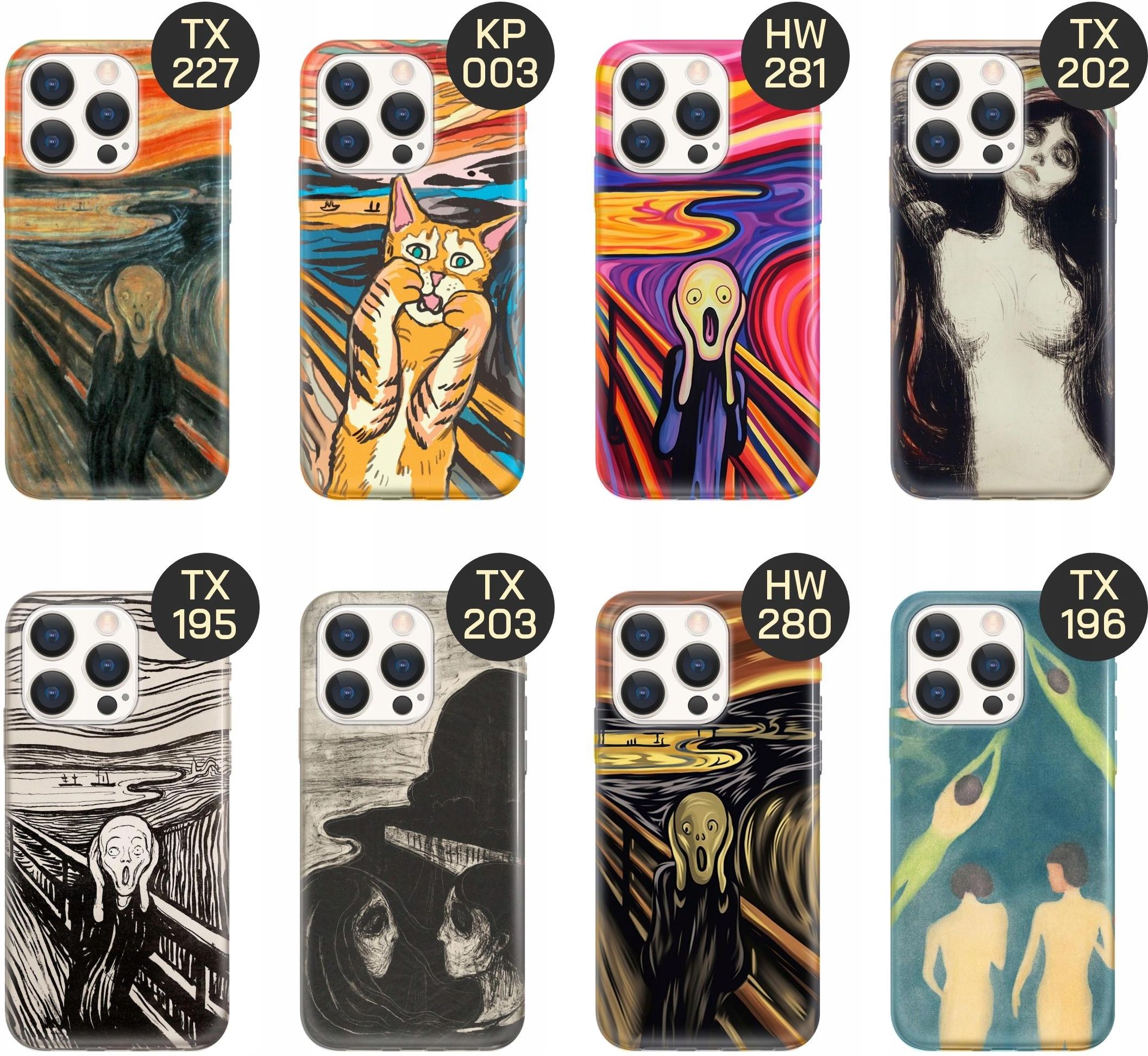 Hello Case Etui Do Iphone 15 Pro Edvard Munch Obudowa - Etui na telefon ...