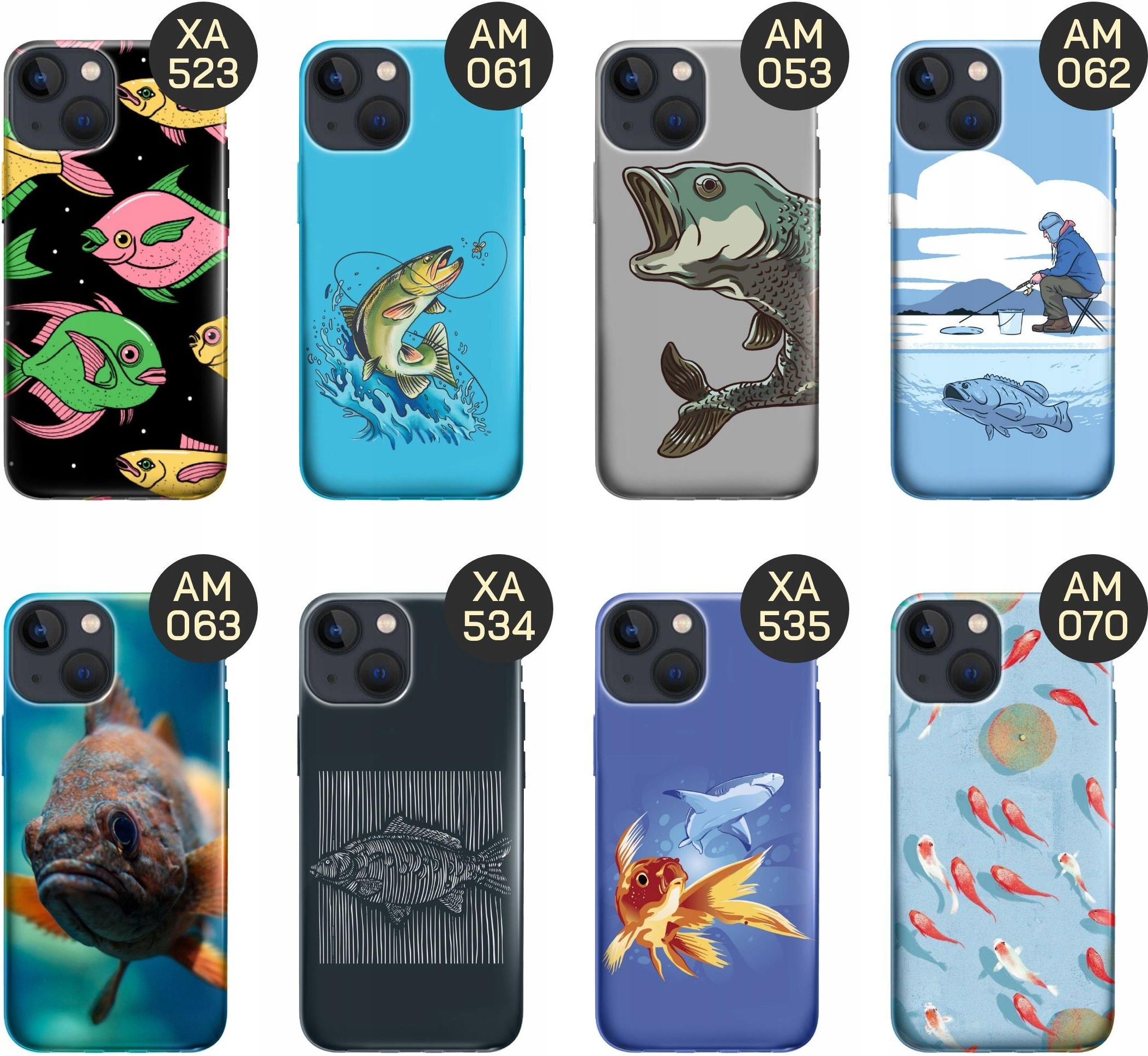 Hello Case Etui Do Iphone 13 Mini Ryby Rybki Fish Case - Etui na ...