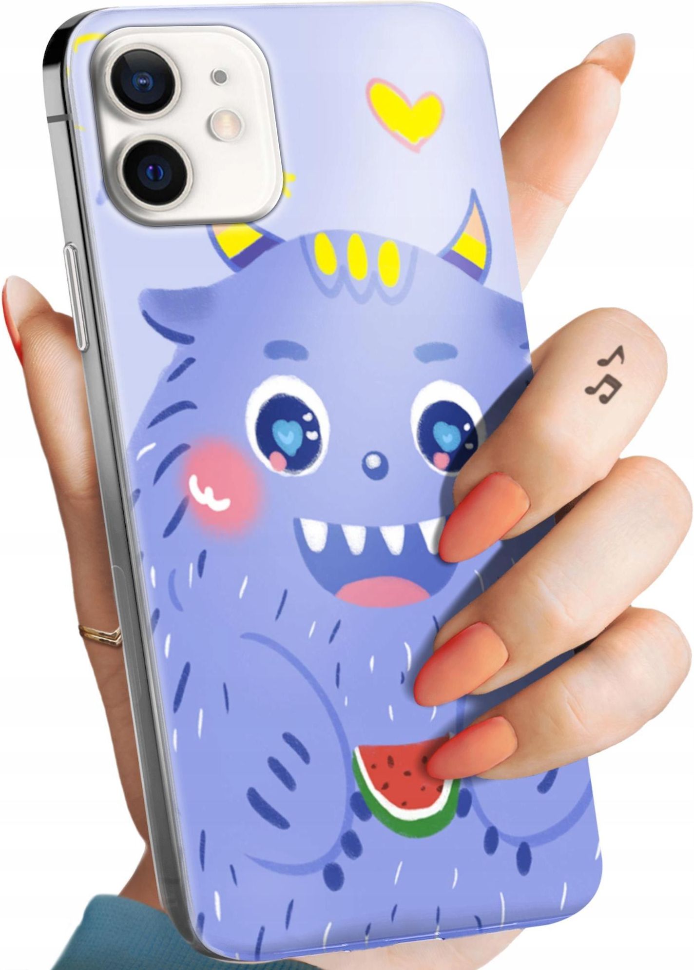 Hello Case Etui Do Iphone 12 Mini Potwory Potwór Case - Etui na telefon ...