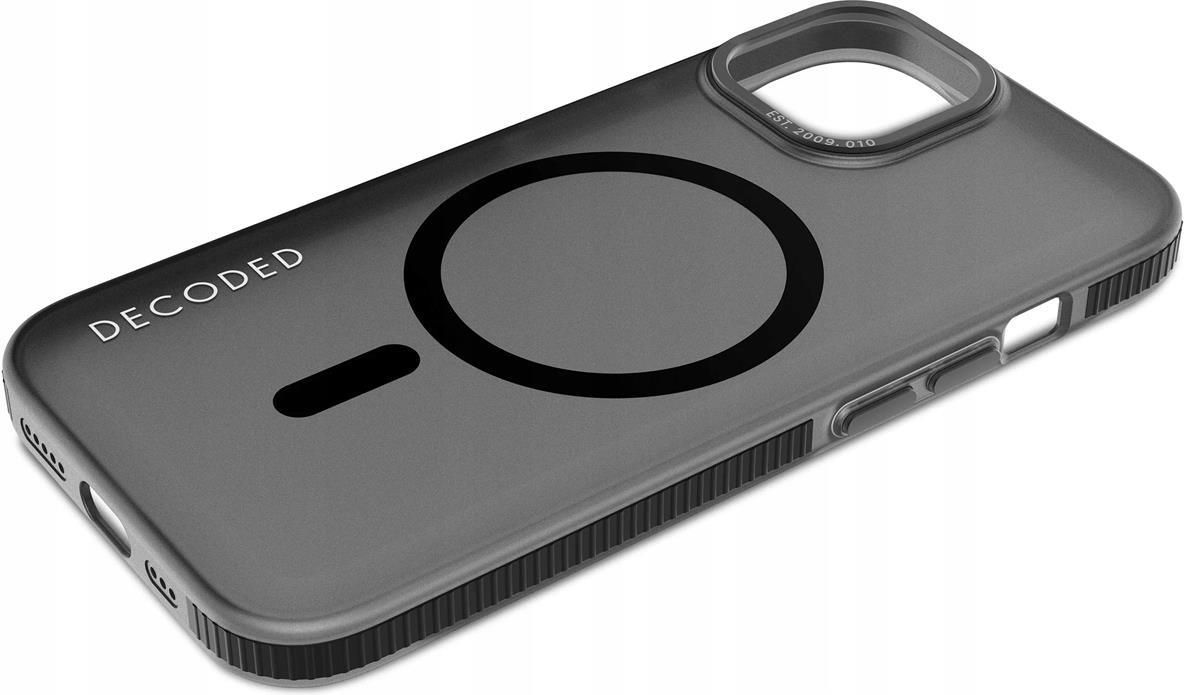 Decoded Recycled Plastic Grip Case Do Iphone 15 Transparent Black ...