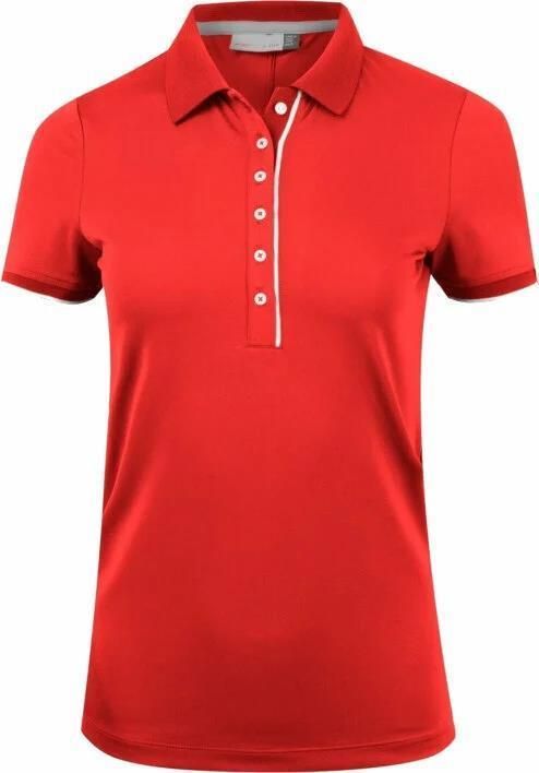 Kjus Womens Sia Polo S/S Cosmic Red 40 - Ceny i opinie - Ceneo.pl